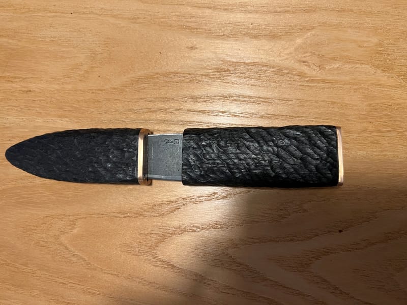 Sgian Dubh - iron mountain designs