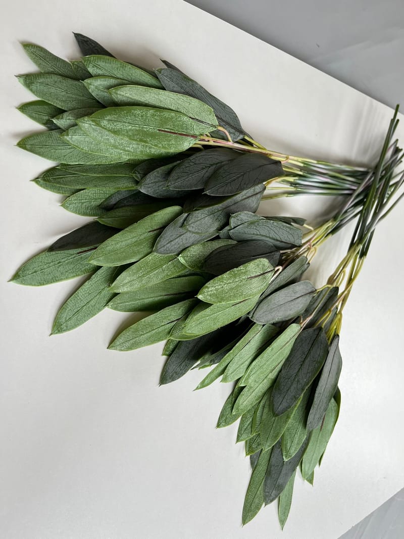 25 x SINGLE STEMS - 46CM - REAL TOUCH JUJUBE STEM - Artificial Flowers ...