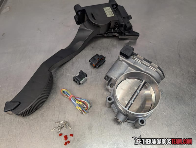 Bosch drive by wire combo with a 82 / 74mm throttle body (connectors ...