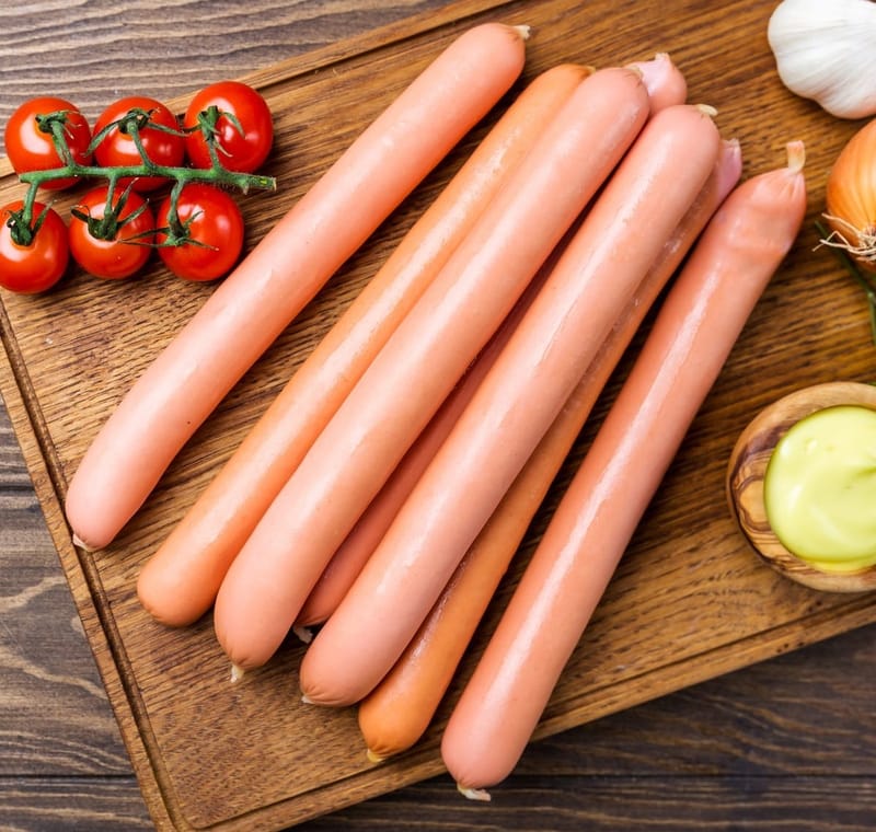 Smoked Chicken Viennas - 500g - Cyrus Farm Health Store