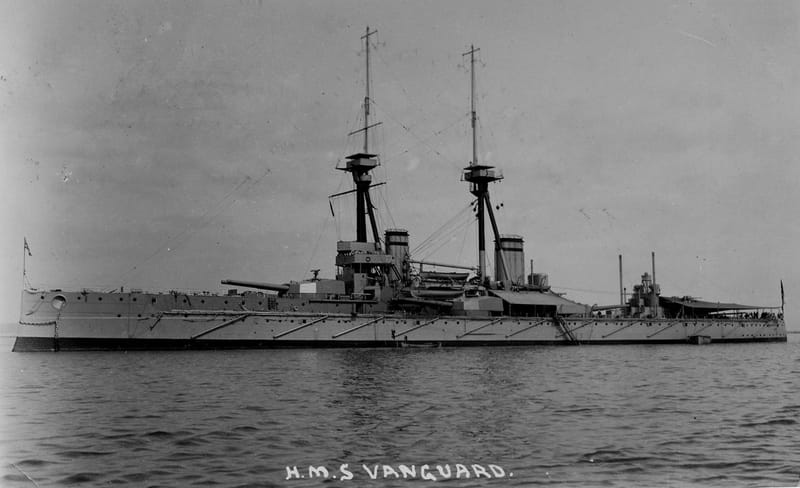 The HMS Vanguard - Text