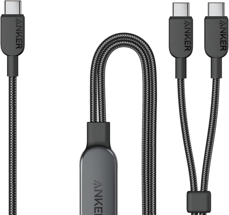 ANKER - 322 USB-A TO USB-C Cable 3 Ft Braided
