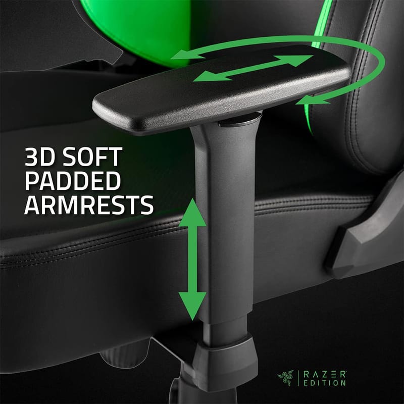 Razer Gaming Chair – Ergonomic Lumbar Support System with Multi-Layere