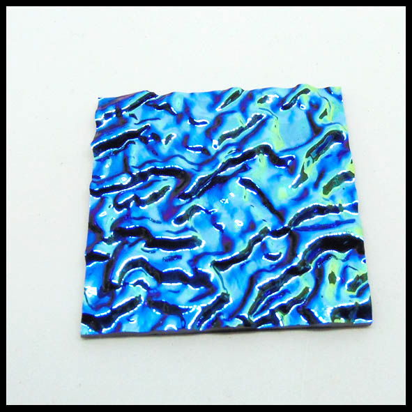 Dichroic Ripple Glass