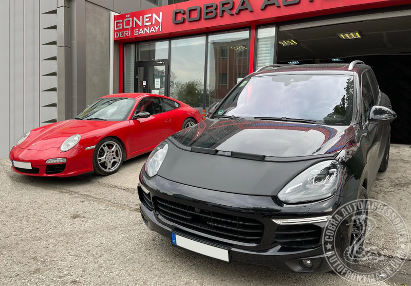 COBRA AUTO Bonnet Hood Bra - PORSCHE CAYENNE (2015-2017) - AUTO MINI ...