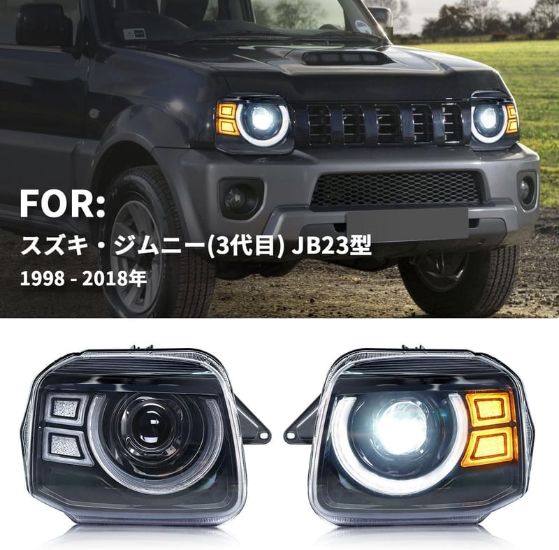 Niceffort SUZUKI JIMNY (JB23) LED Headlights 頭燈 - AUTO MINI MATE CAR ...