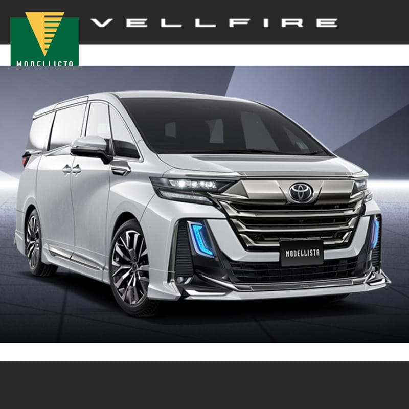 MODELLISTA (モデリスタ) TOYOTA VELLFIRE Z Premier (40) Body Kit, 3 pcs ...