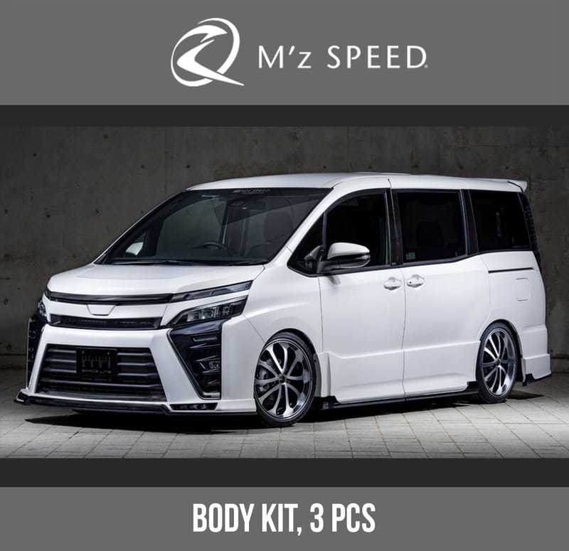 SecondStage (セカンドステージ) TOYOTA NOAH VOXY (80) Window Molle Panel - AUTO MINI MATE CAR ACCESSORIES ...