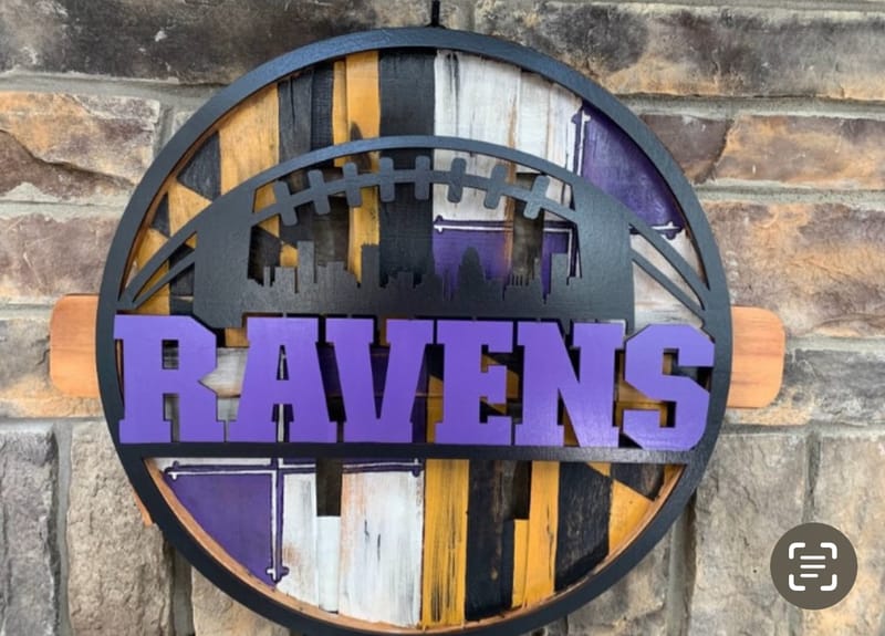 FOOTBALL OVERLAY (different teams available) - 143more... LLC