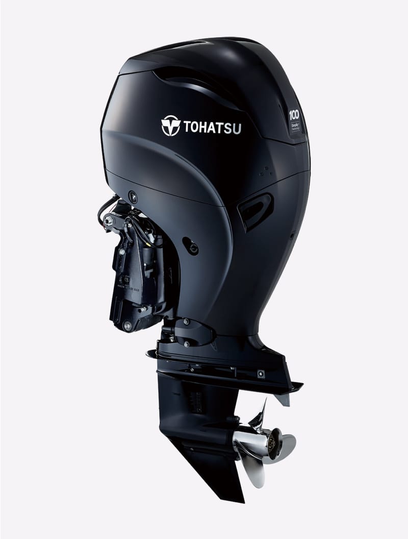 Tohatsu 100HP 4 Stroke Outboard - Dobson Marine Services Rib & Outboard ...