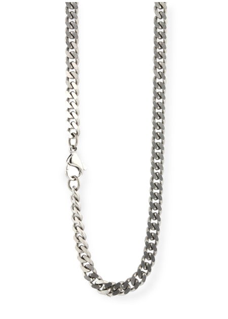 Titanium Flat Curb Chain - Glyn Griffiths