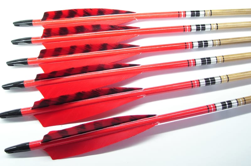 Traditional custom arrows
