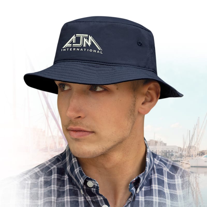 A. Bucket Hat SPF50+ w/embroidered NPC LOGO - NPC