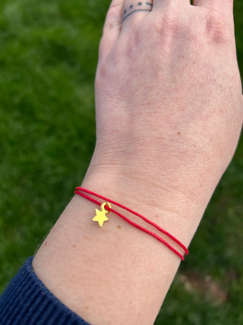 Handmade Kabbalah Red String Bracelet – Luck, Love & Protection
