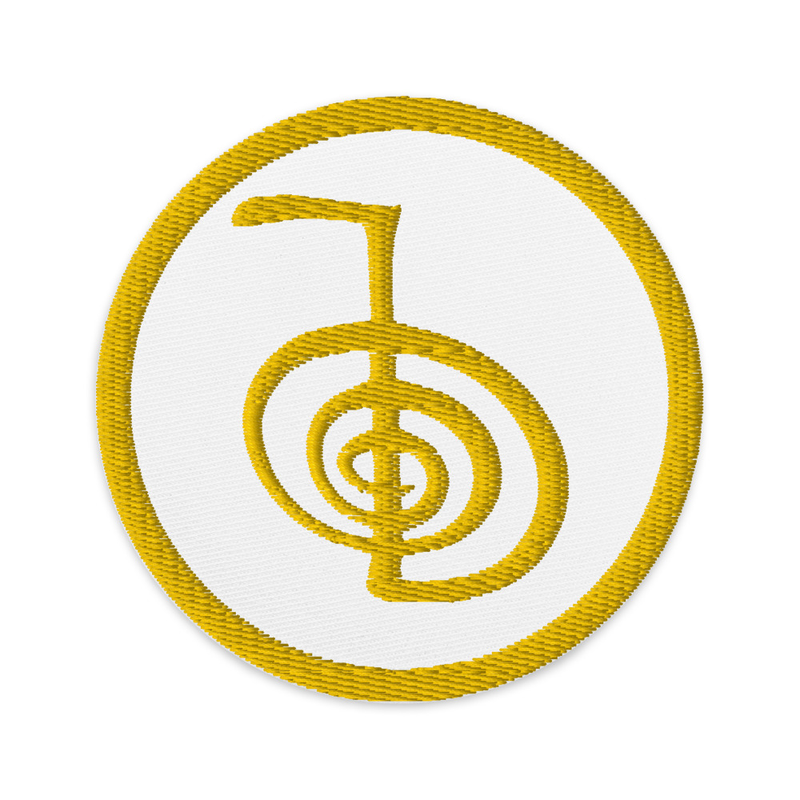 Embroidered patch Merkaba Symbol - Din sten