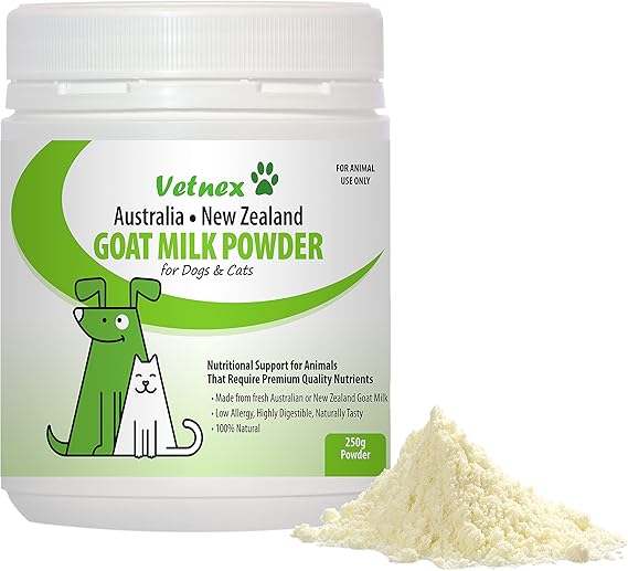 Goat Milk Powder - packed with probiotics - Salty Paws