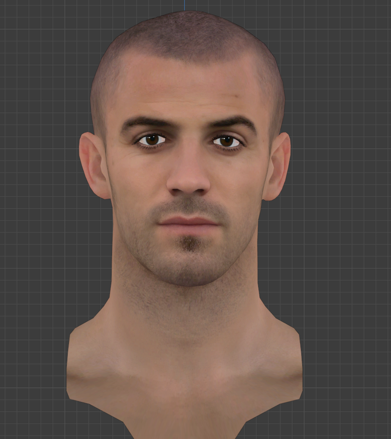 del piero 2006 3d model - maker-3d