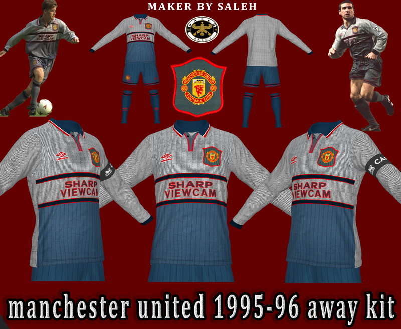 Manchester United 1995-96 (Away Kit) - maker-3d