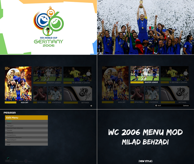 World Cup 2006 Menu Mod - maker-3d