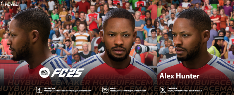 Alex Hunter FC25 - maker-3d