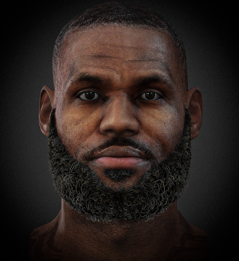 LeBron James 3d - maker-3d