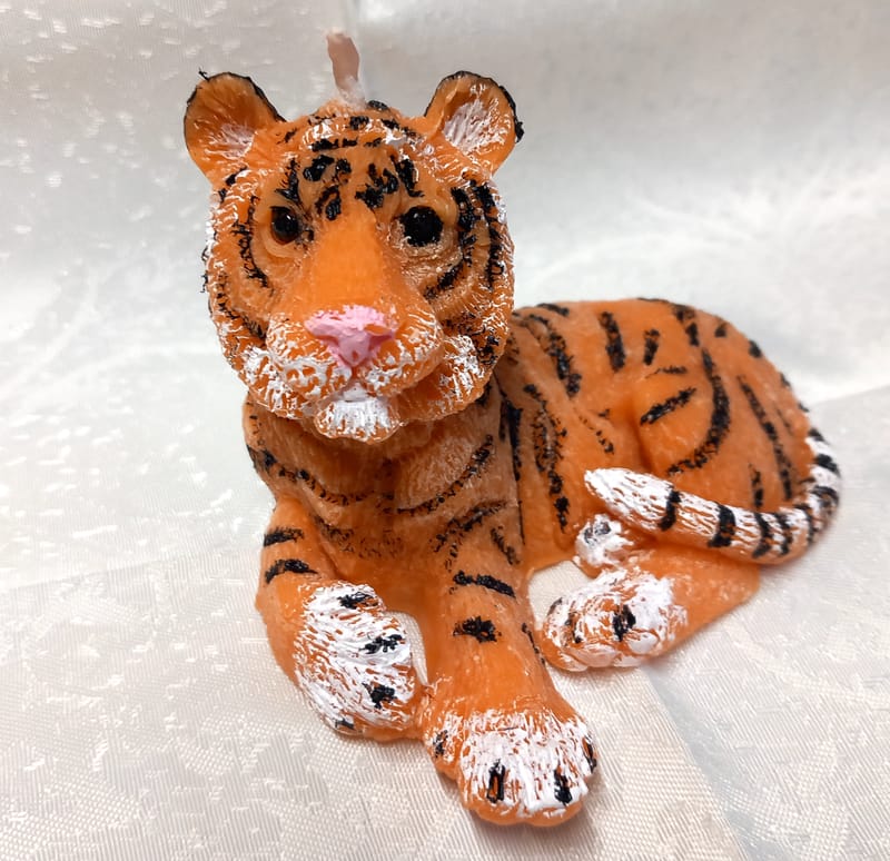 Tiger Candle
