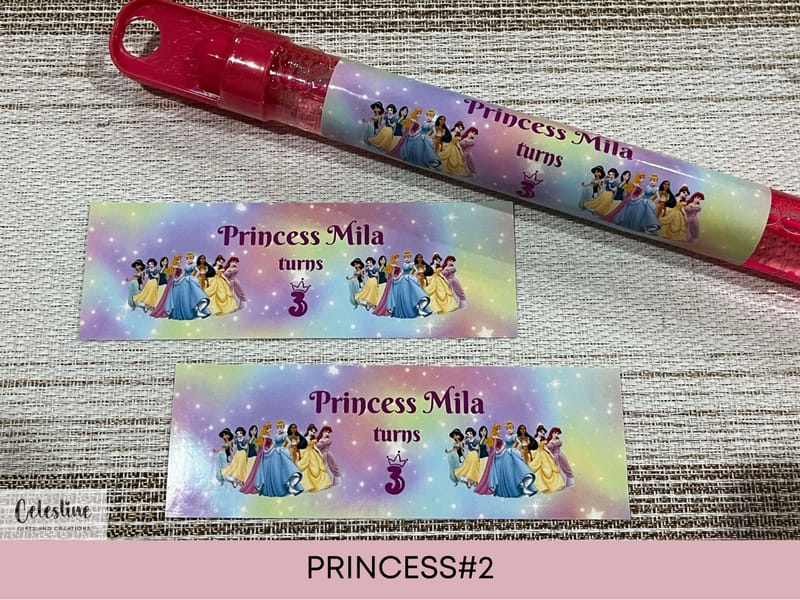 BUBBLE WAND LABELS - Celestine Gifts and Creations