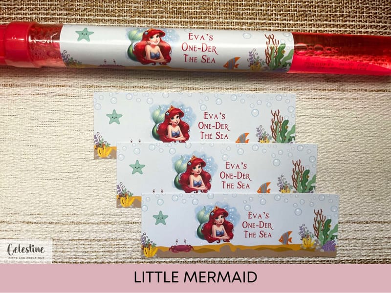 BUBBLE WAND LABELS - Celestine Gifts and Creations