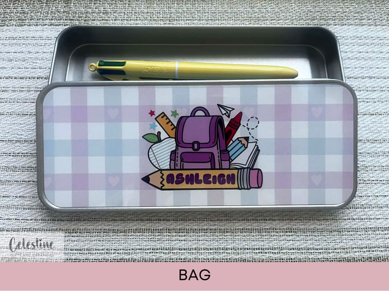 pencil case, personalised pencil case, kids pencil case