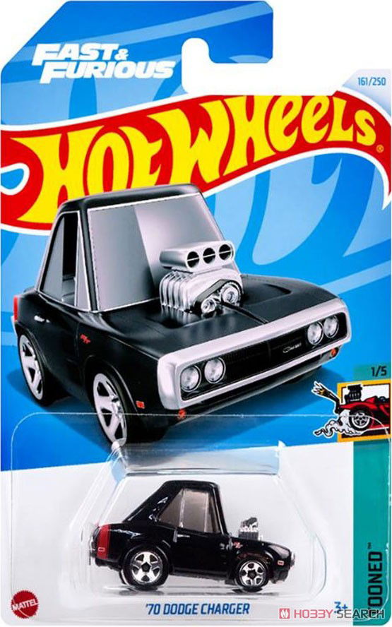 Hot Wheels Basic Cars `70 Dodge Charger (Black) - Toysmart