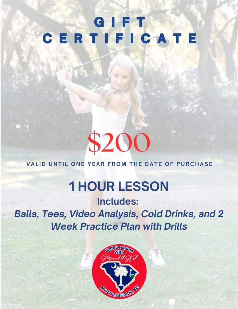 Golf Lessons with Meredith