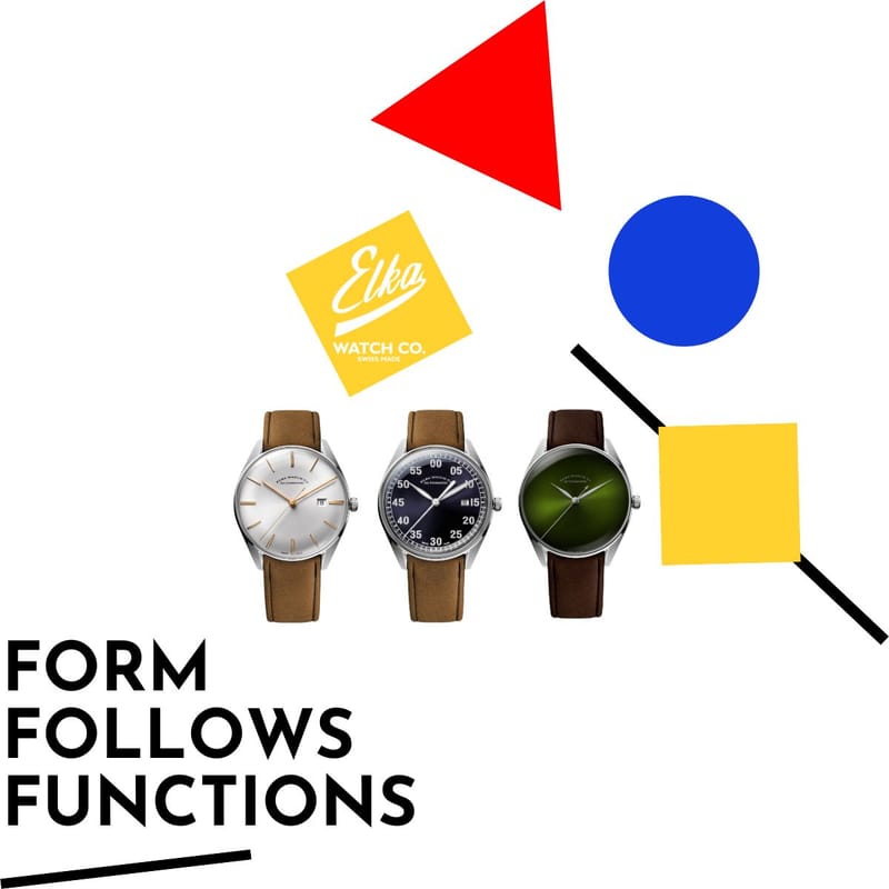 Elka Watches: Where Form Follows Feeling - Our Philosophy