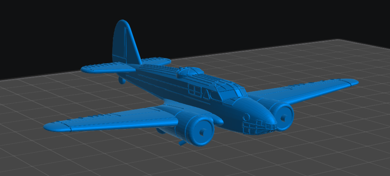 Caproni Ca.310 - Tabletopflights.com