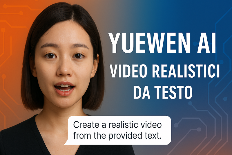 Yuewen AI: Crea Video Realistici da Testo in Pochi Click (Gratis)
