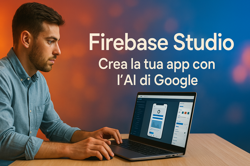 Firebase Studio: crea app complete in-browser con AI