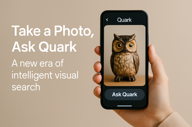 Quark AI lancia "Ask Quark": ricerca visiva intelligente