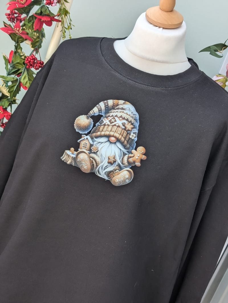 Black 'Ginger-Man Gonk' Sweatshirt