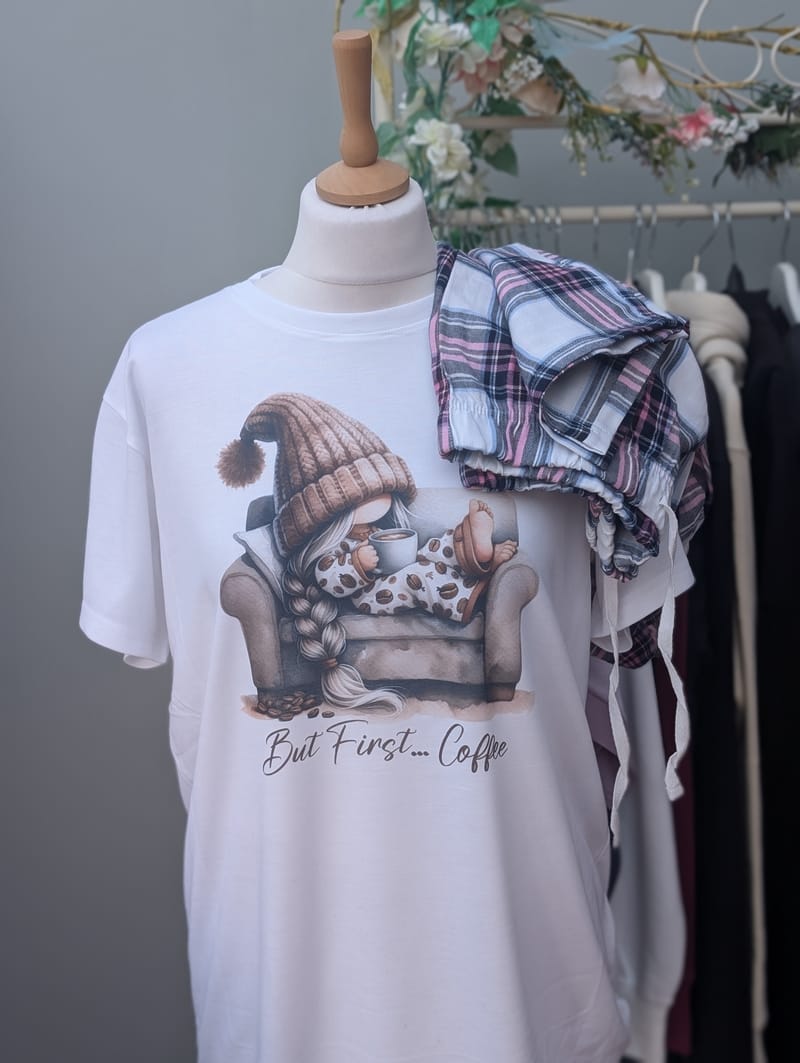 'Coffee Lounger Gonk' Pyjamas