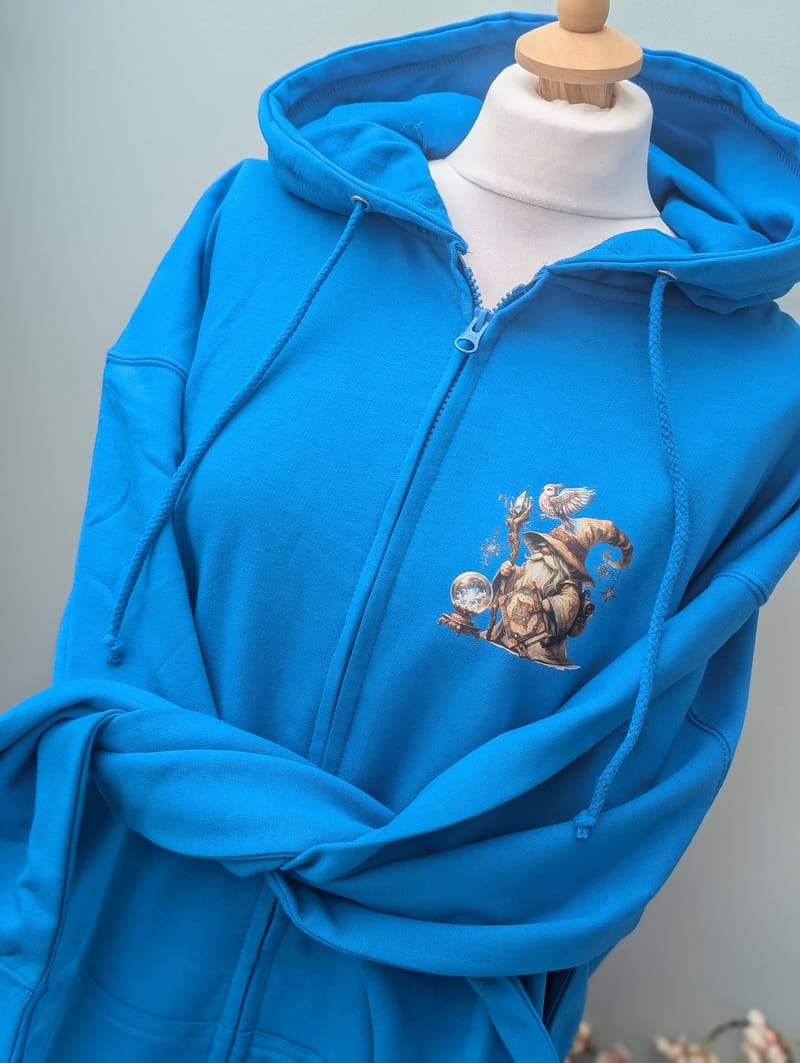 Sapphire Blue 'Wizard Gonk' Zoodie