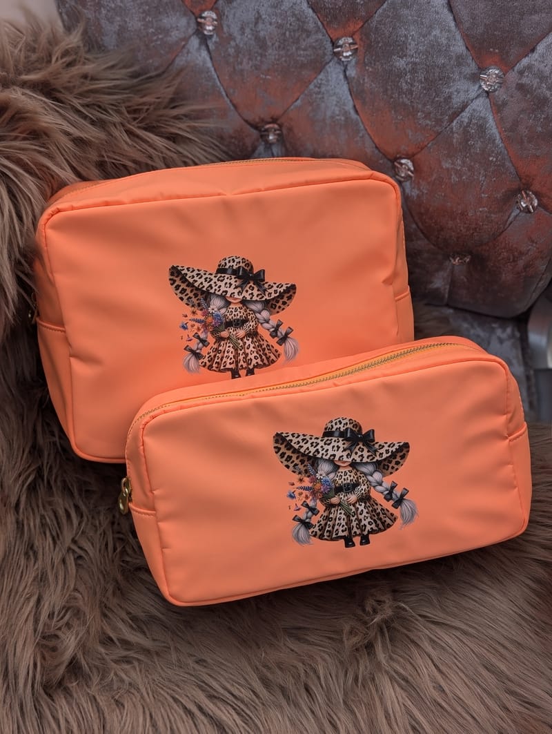 Raspberry Ripple 'Carnation Gonk' Wash Bag