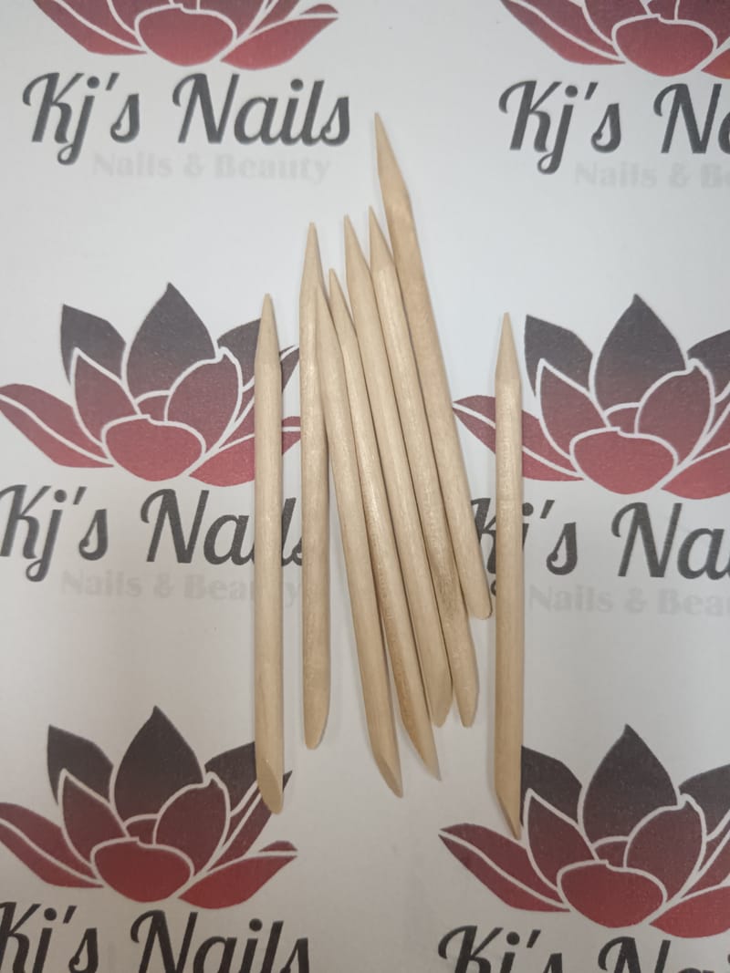 50pc Wooden Cuticle Sticks - Copy - Kj's Nails