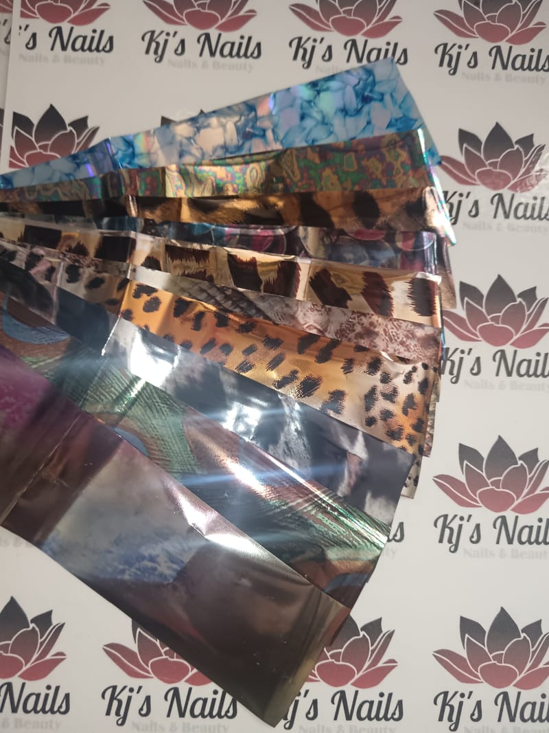 10pc Foil Set #24 - Kj's Nails