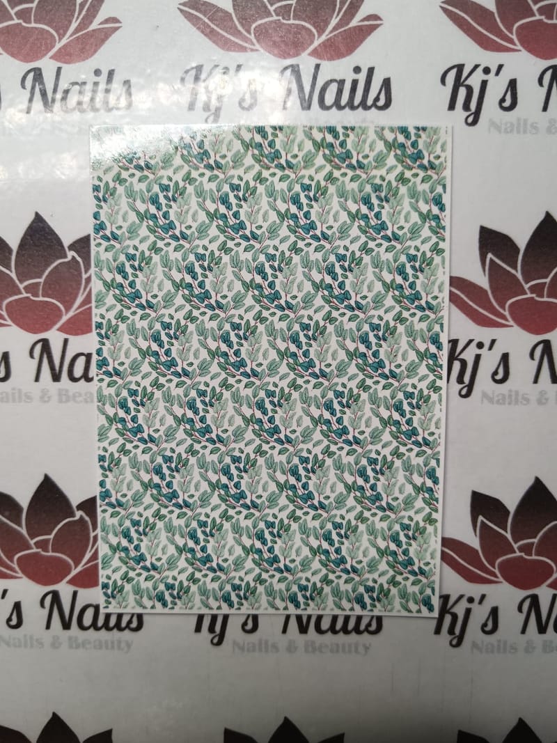 Custom Water Decals - Kj's Nails