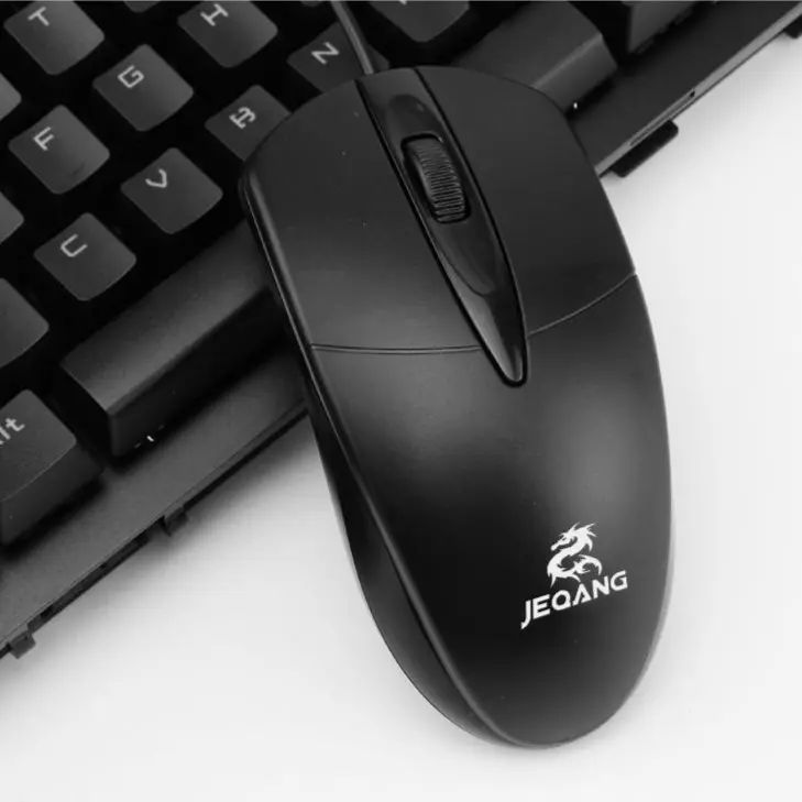 JEQANG JM-018 Gaming Standard Computer USB Wired Optical Mouse - أوفيس ون Office one