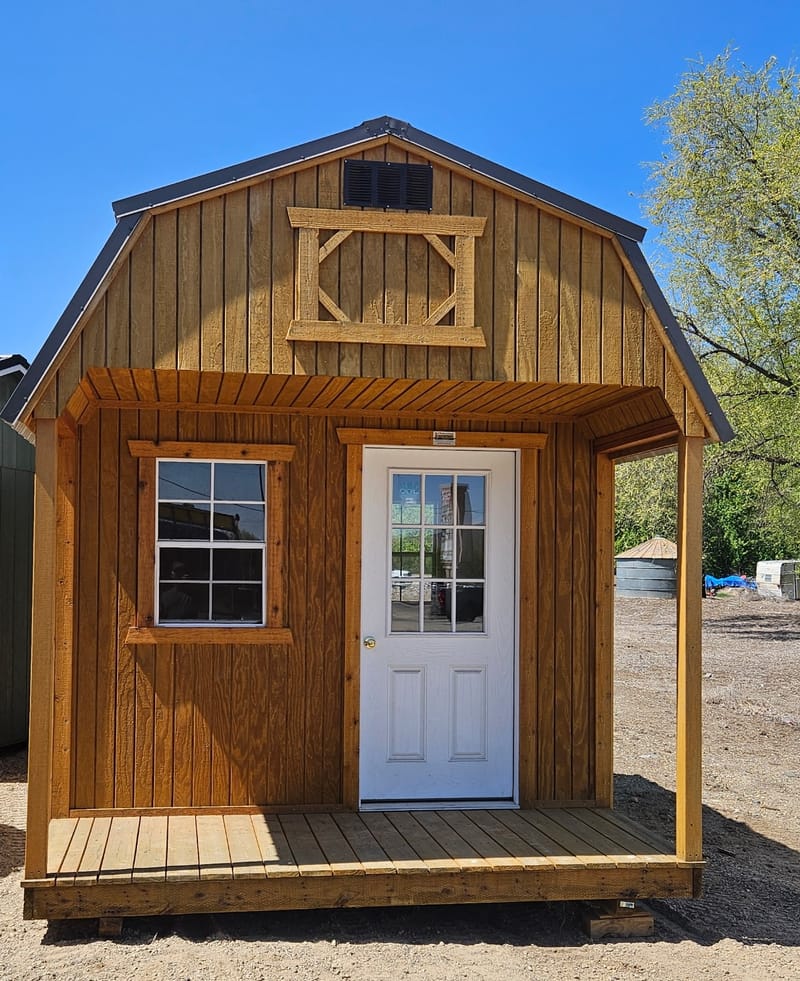 WEISER LOT REPO - Old Hickory 8x12 Lofted Barn w/7' walls - State Line ...