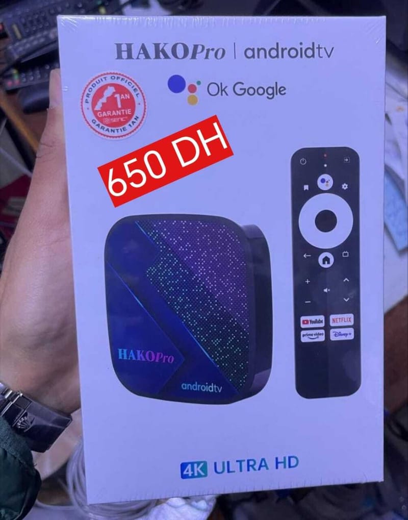 HAKO PRO Android Tv Box - D3 ELECTROSAT