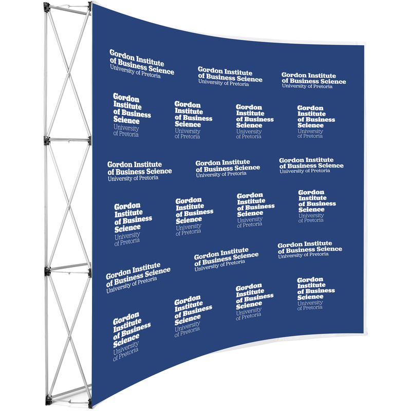 Curved Wall Banner - KUDOS