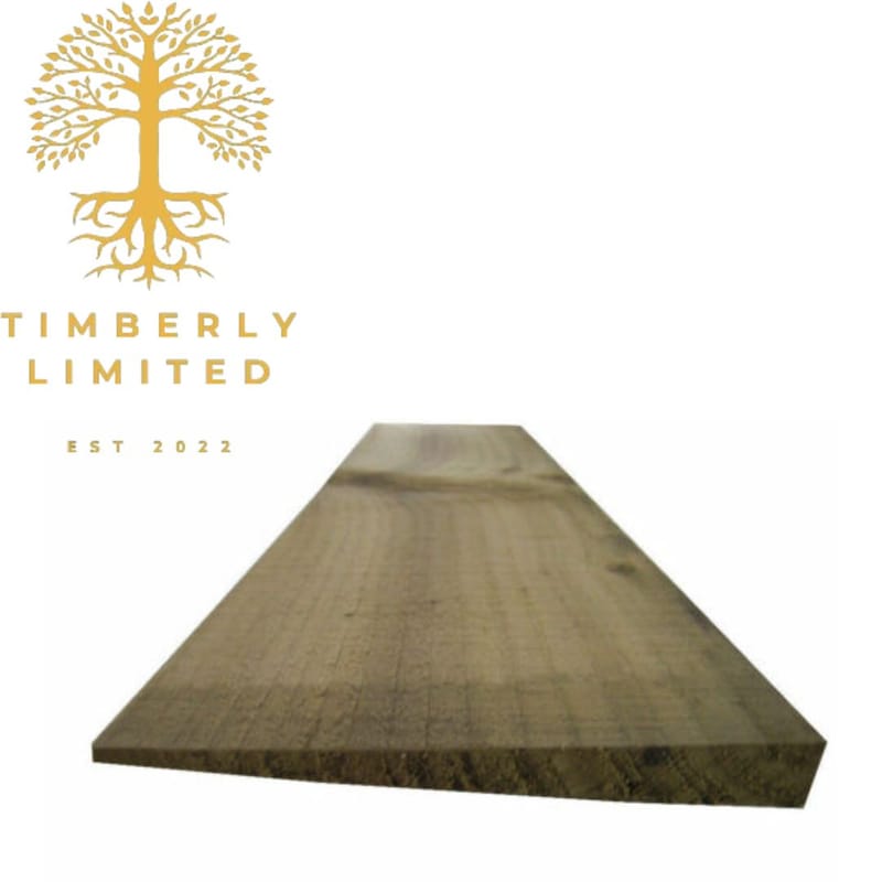 36mm x 200mm 3.6m-4.8m Feather Edge Board | Timberly Limited Hereford