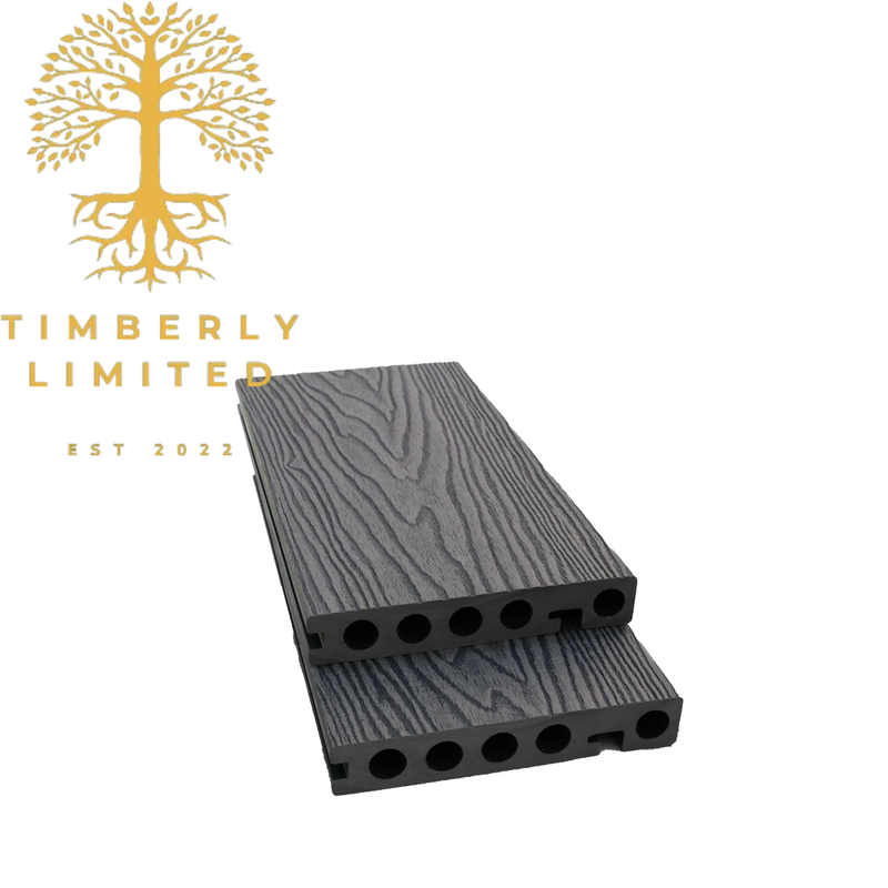 Verde Composite Hollow Decking End Board (Evolved Range) 25mm x 148mm x ...