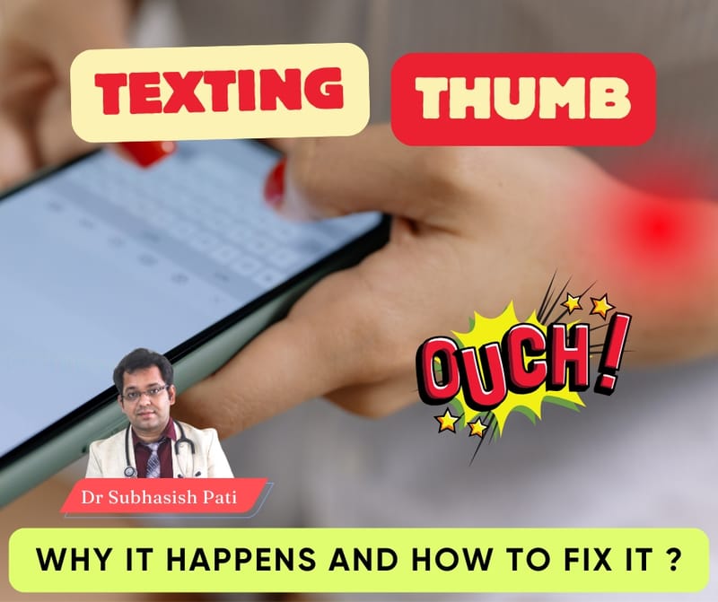 Texting Thumb: How to Avoid?